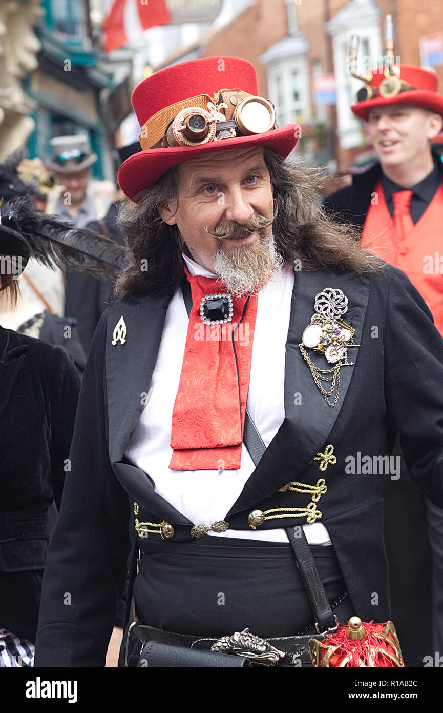 Victorian steampunk festival Lincoln England Stock Photo - Alamy