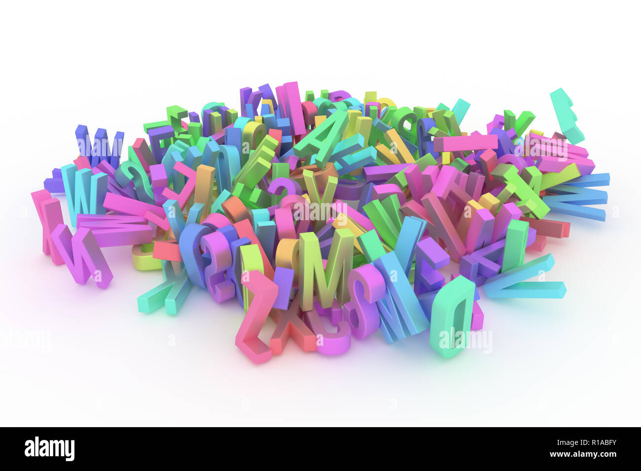 Alphabet, letter of ABC. Good for web page, wallpaper, graphic design ...