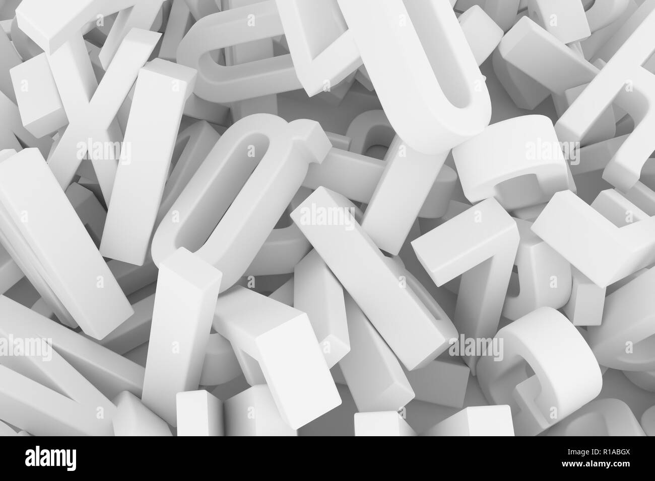 Background abstract CGI typography, good for design, alphabet, letter ...