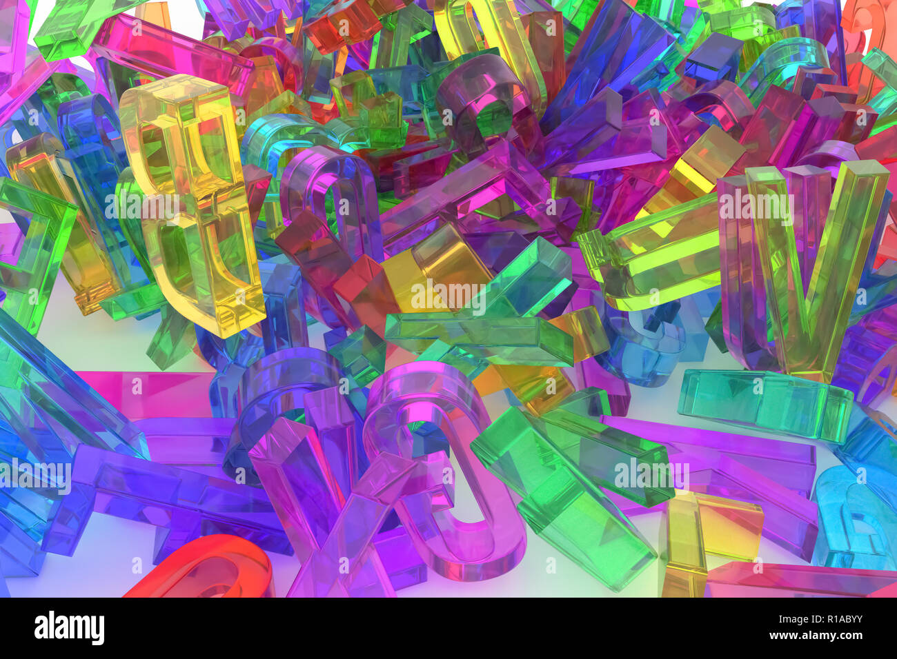 Alphabet, letter of ABC. Good for web page, wallpaper, graphic design ...