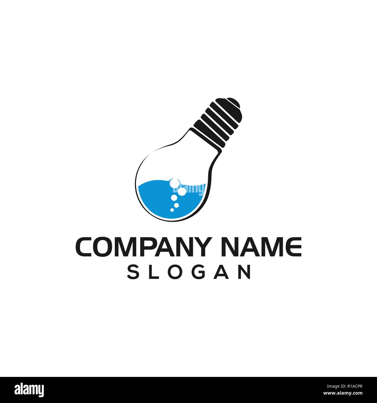 Smart laboratory, bulb as a beaker concept that means intelligent labs ...