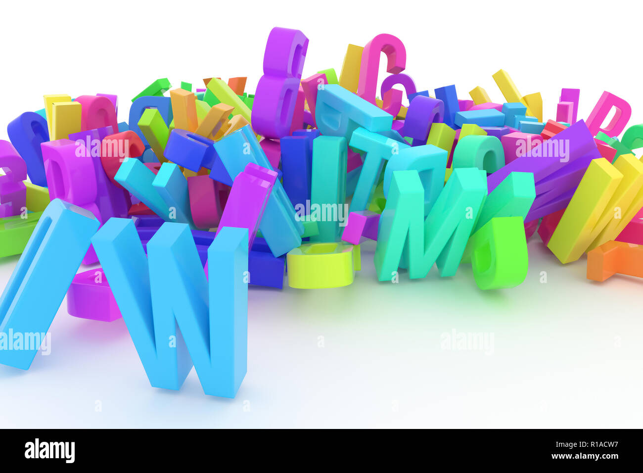 Alphabet, letter of ABC. Good for web page, wallpaper, graphic design ...