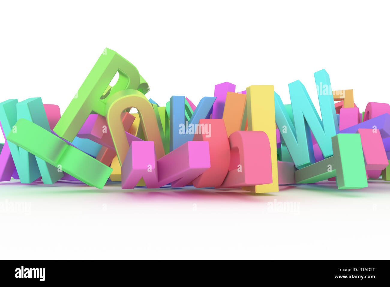Alphabet, letter of ABC. Good for web page, wallpaper, graphic design ...