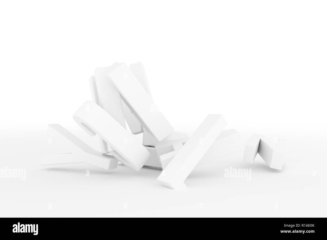 CGI typography, good for design texture or background, alphabetic ...