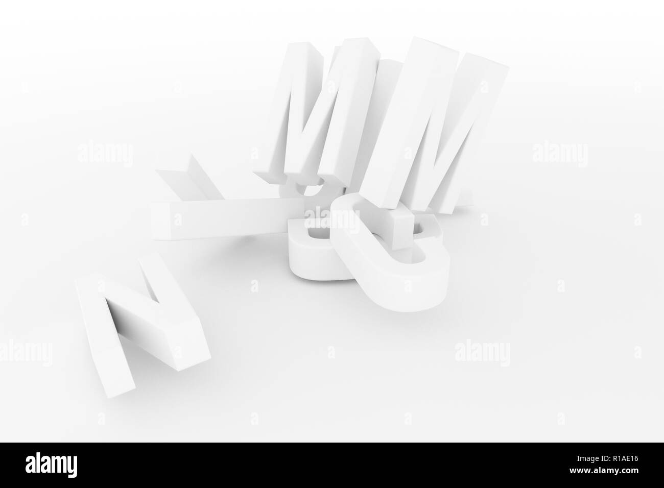 Ren alphabet hi-res stock photography and images - Alamy