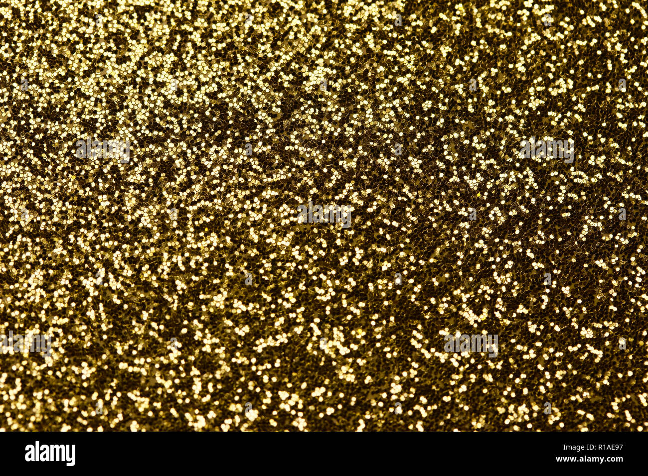Beautiful Glitter Gold Bokeh Abstract Background Stock Photo - Alamy