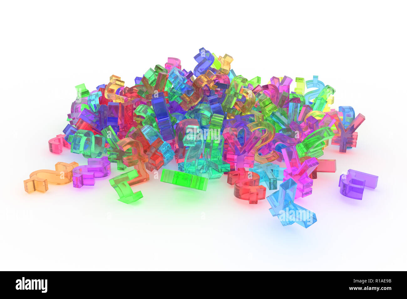 Cgi typography money profit hi-res stock photography and images - Alamy