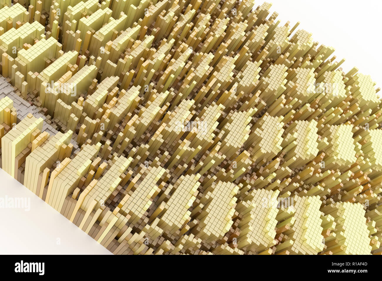 Abstract blocks geometric structure shape composition. for web page ...