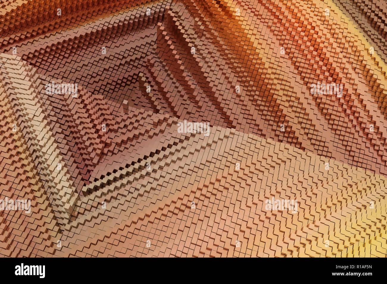 Blocks, geometric structure, shape composition. For web page, wallpaper ...