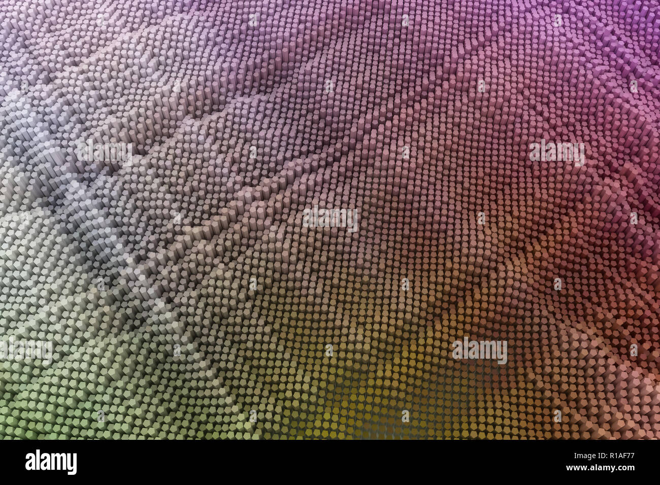 Shape composition, blocks, geometric structure. Decorative ...