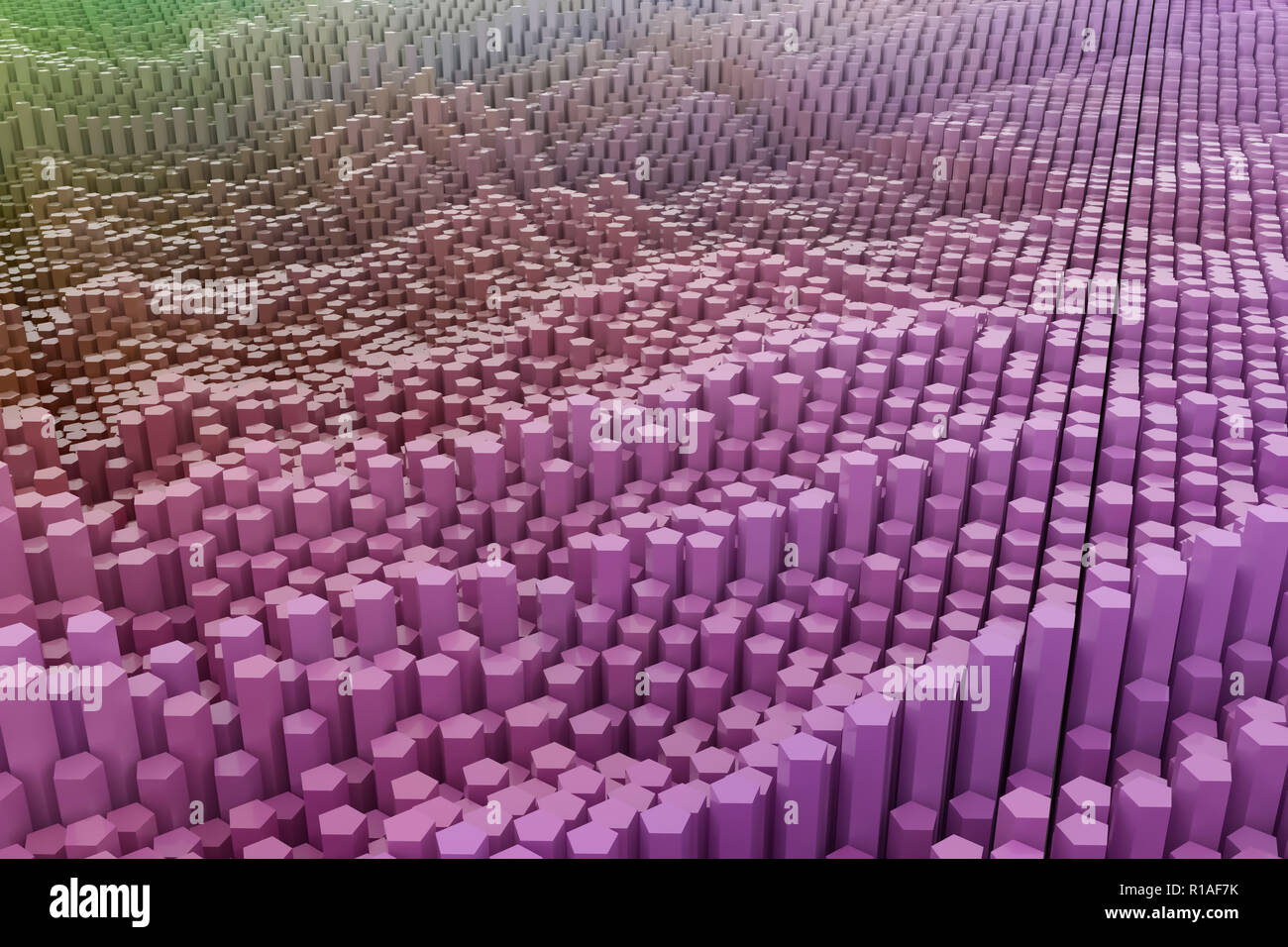 Shape composition, blocks, geometric structure. Decorative ...