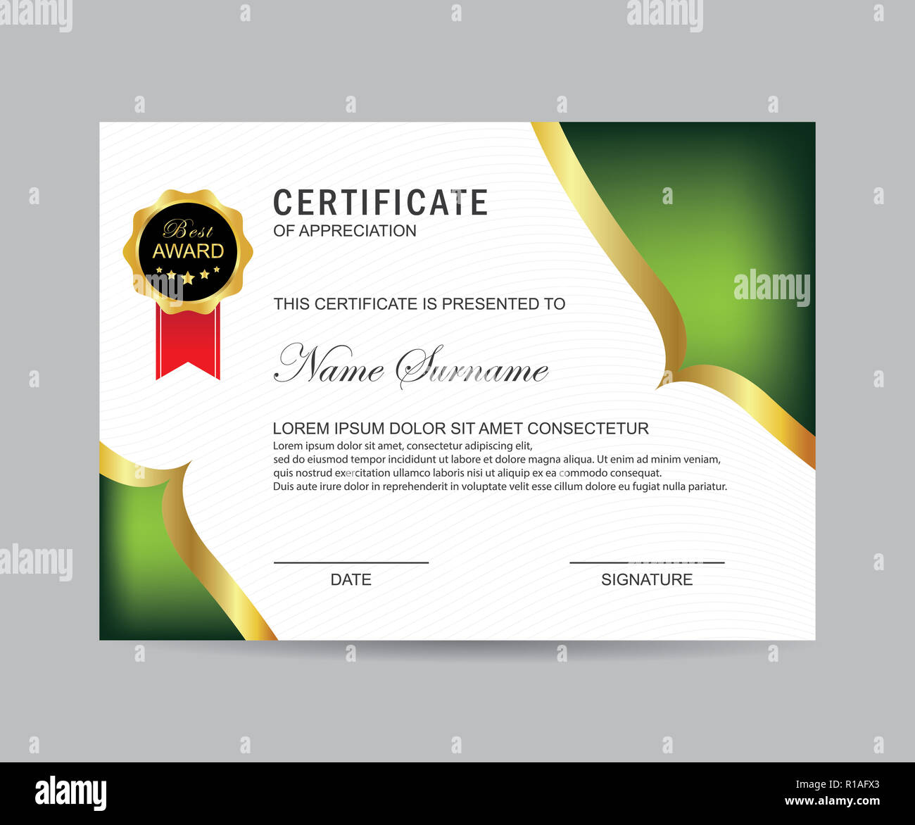 Ase Certificate Template