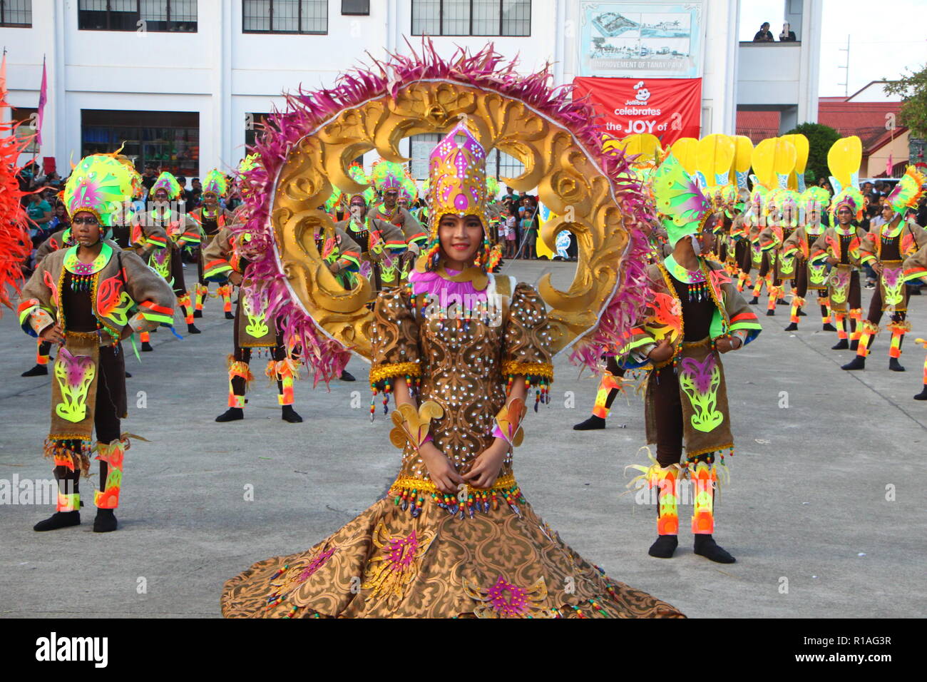 Tribu Silangan performed in front of Tanay Municipal Hall grounds ...