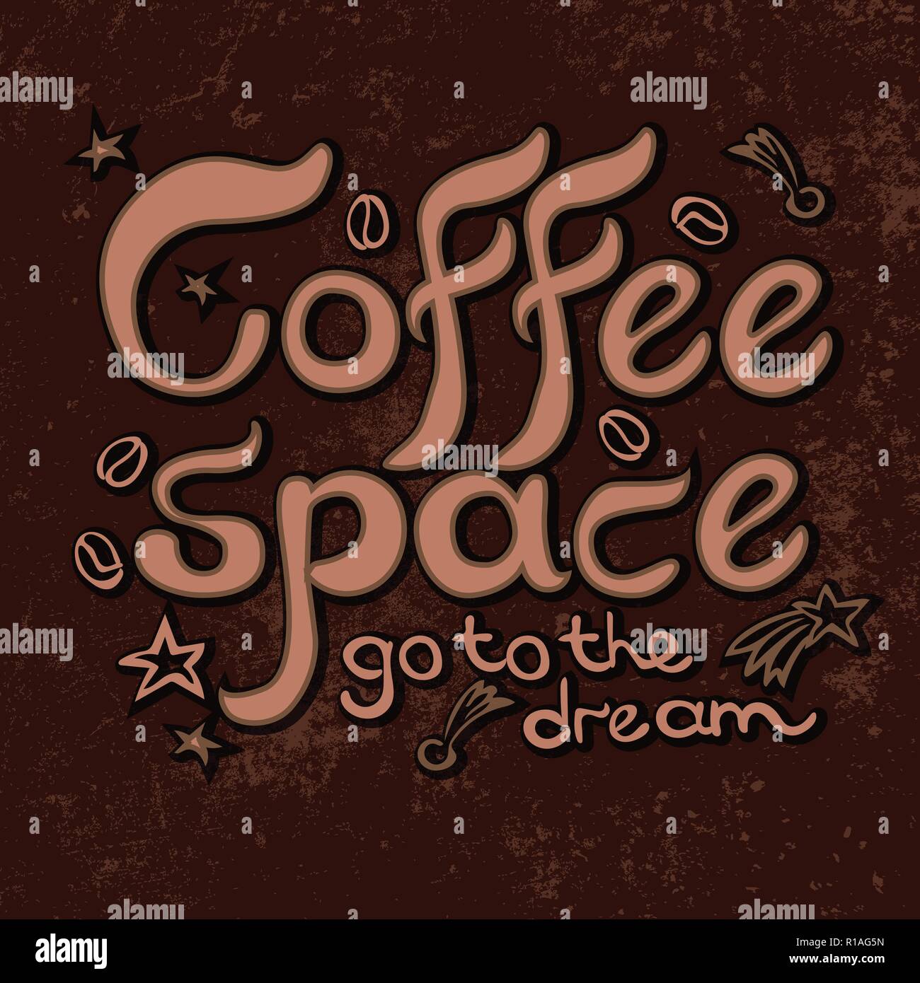 Creative space cafe Stock Vector Images - Alamy
