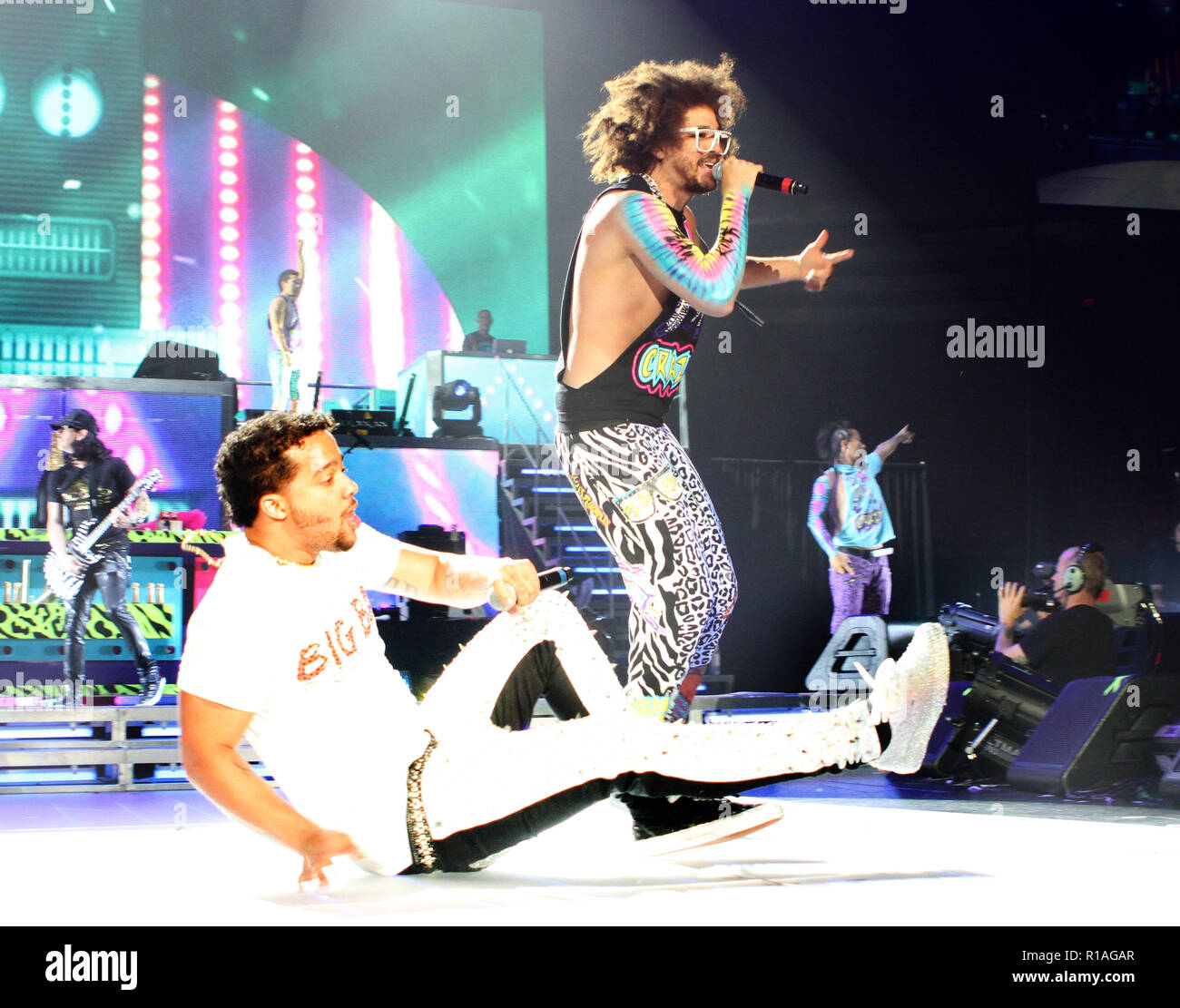 Skyblu and redfoo of lmfao hi-res stock photography and images - Alamy