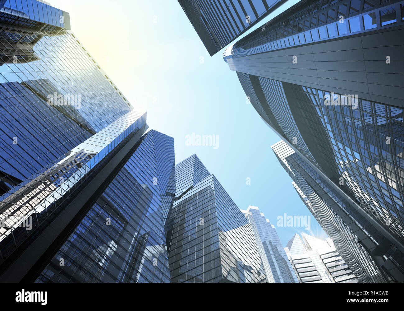 Skyscraper Rendering