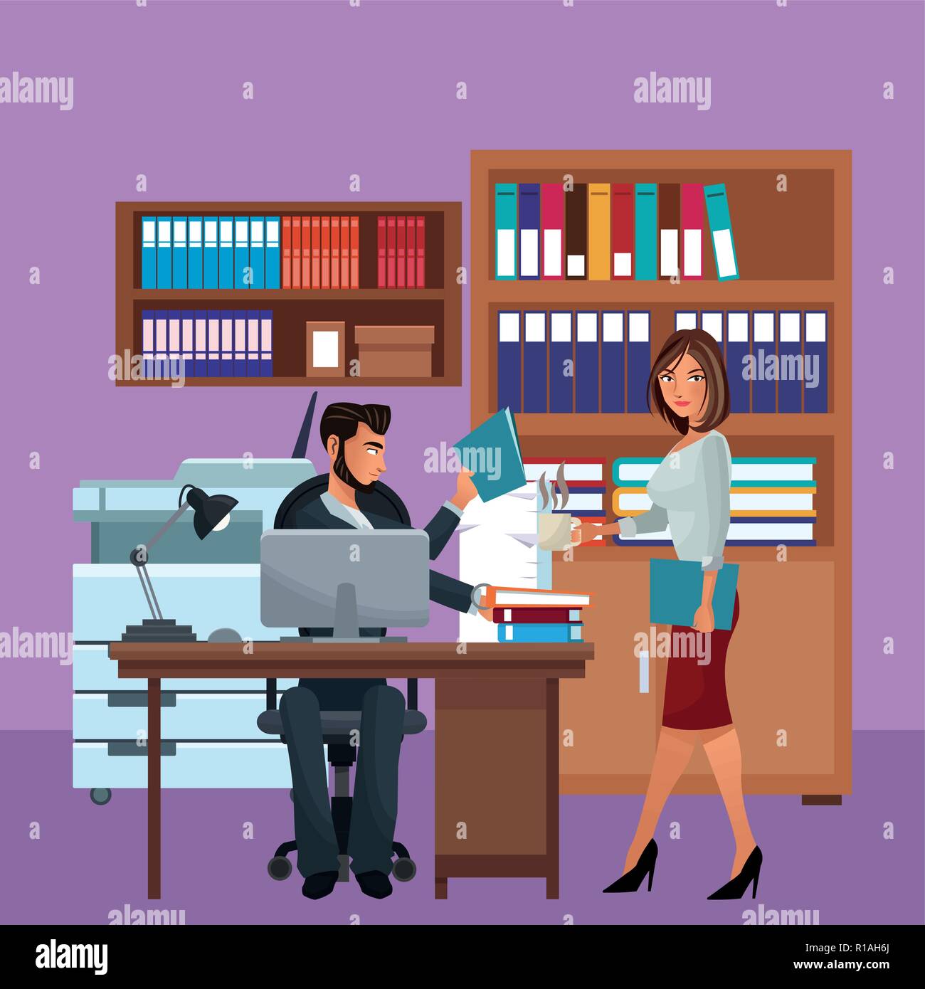 Team xerox Stock Vector Images - Alamy