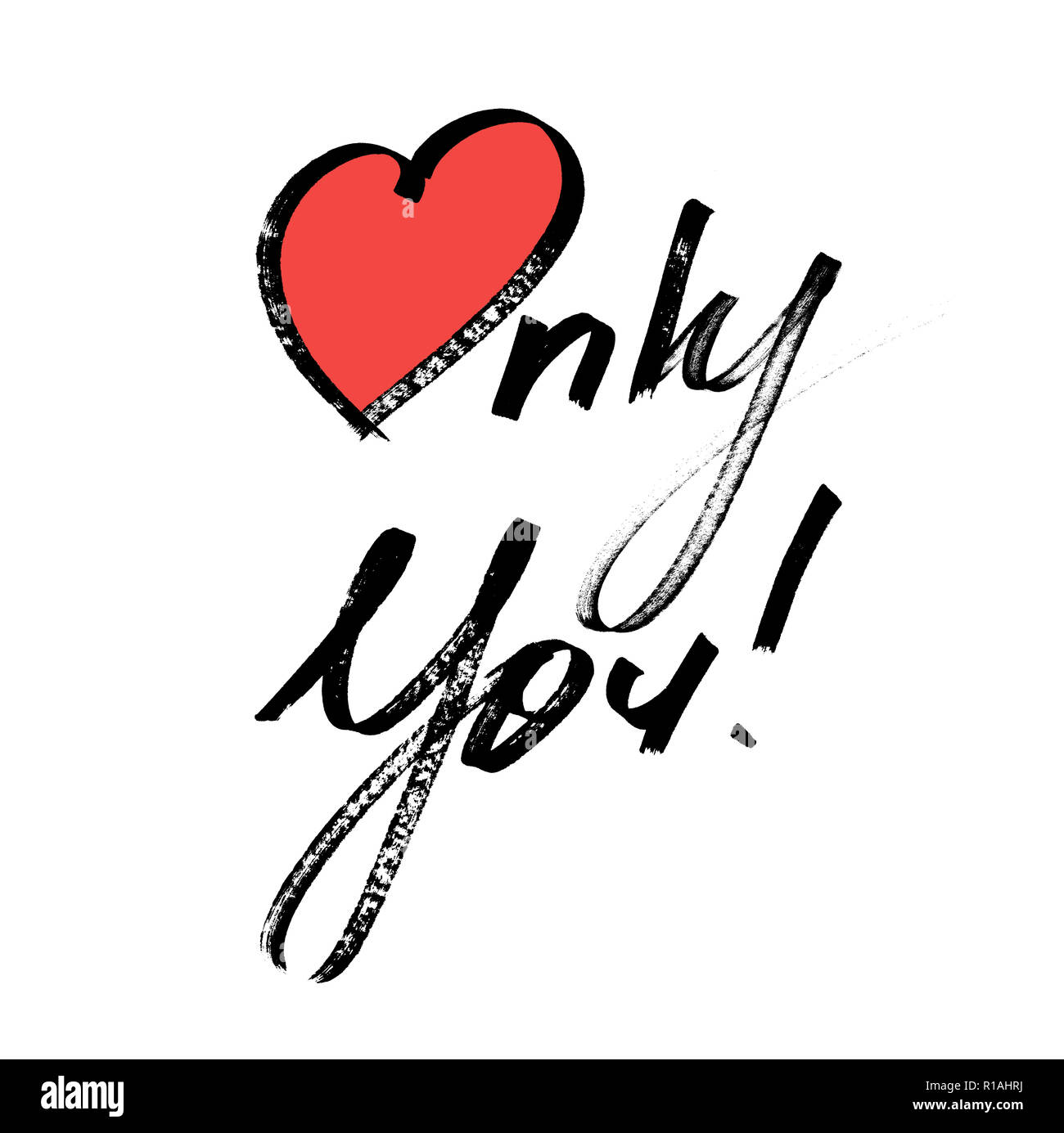 Cursive heart hi-res stock photography and images - Alamy