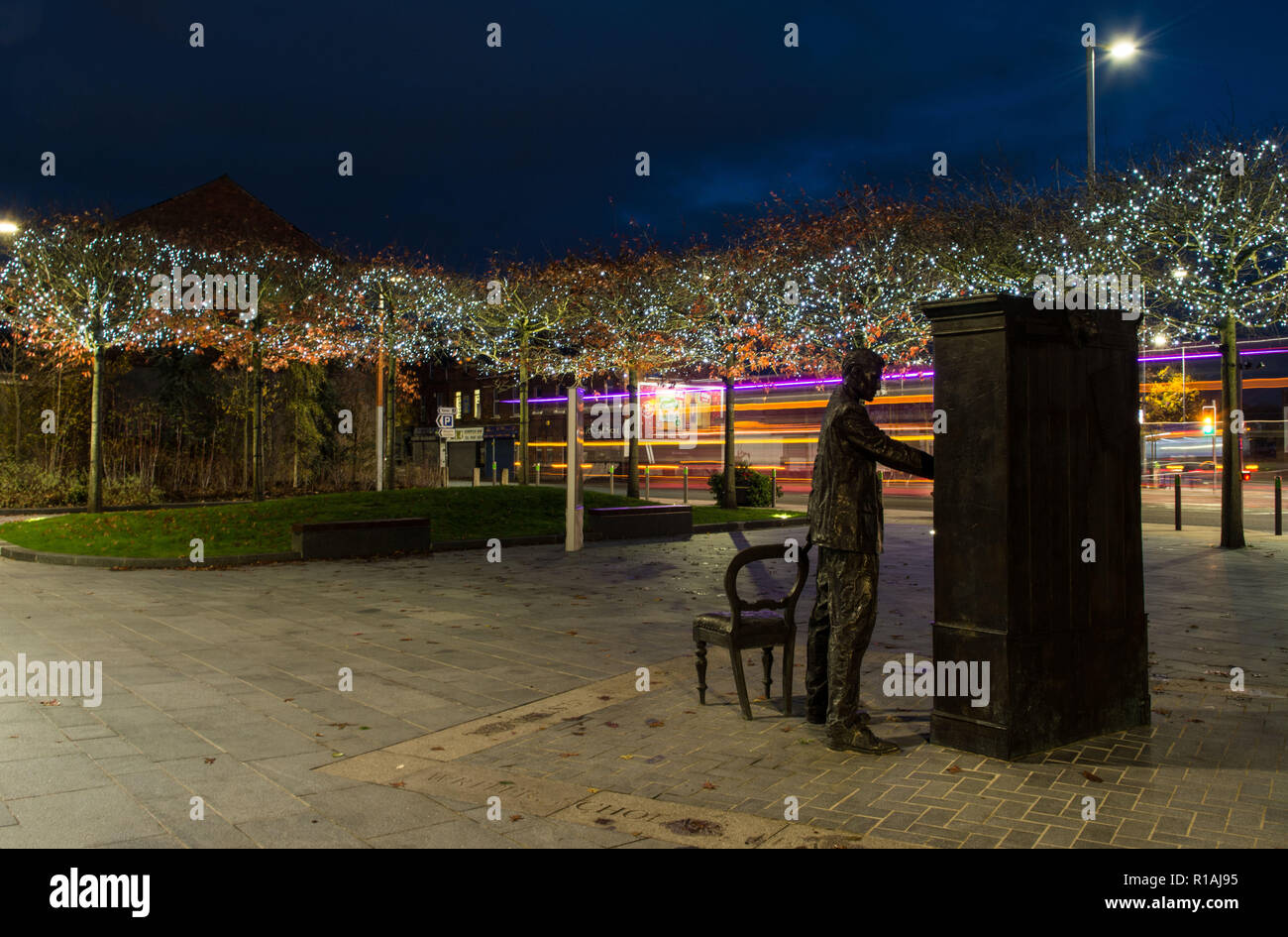 Cs lewis square belfast hi-res stock photography and images - Alamy