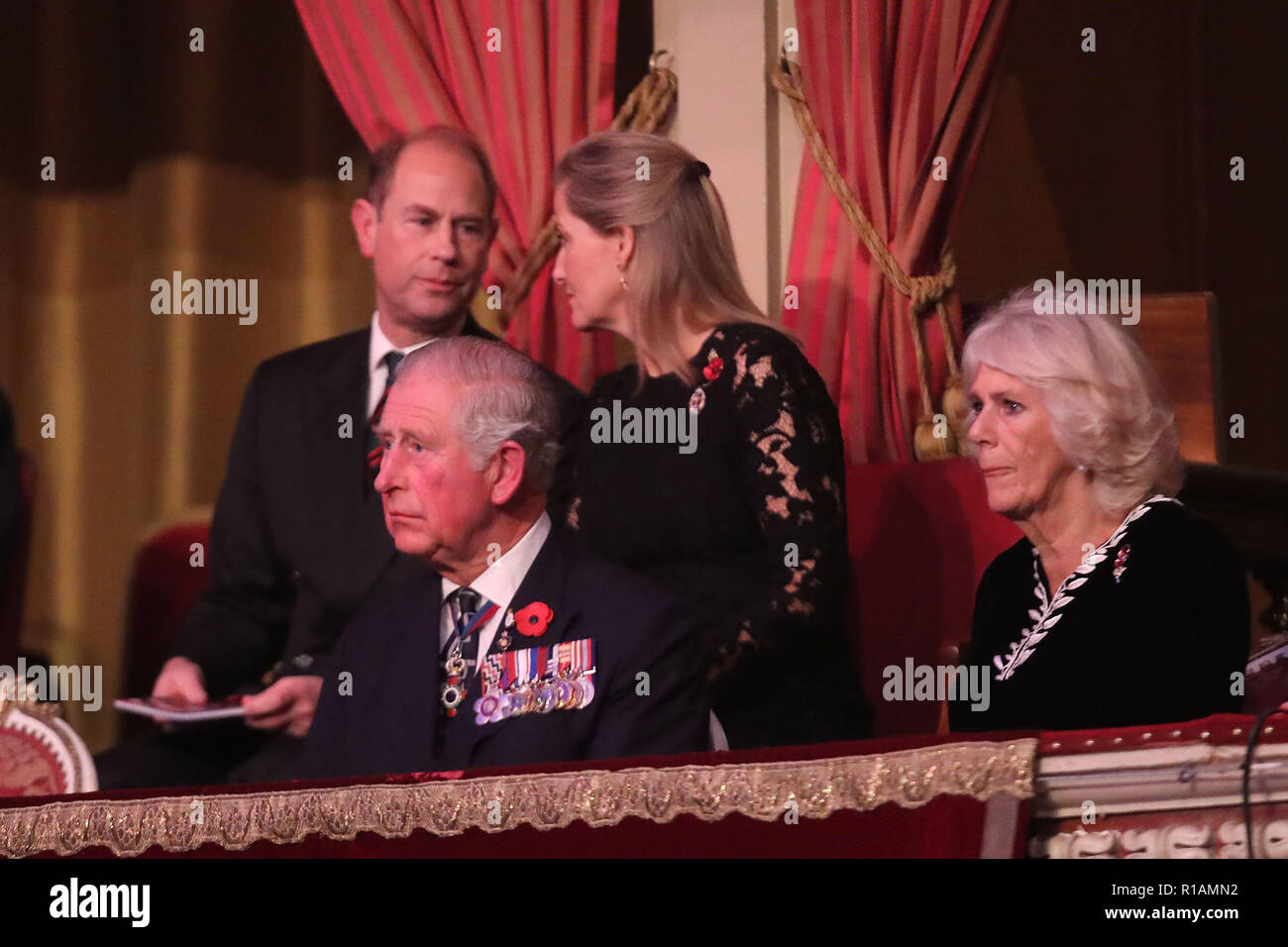 The Prince of Wales and Duchess of Cornwall during the annual Royal ...