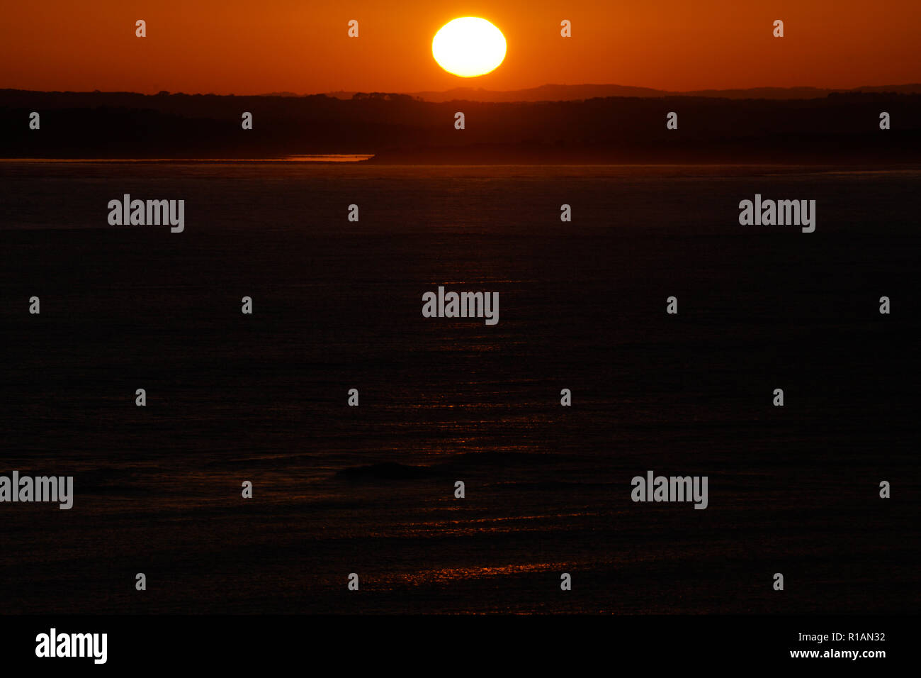 Dawn and sunrise at the south coast of Victoria, AUS Stock Photo - Alamy