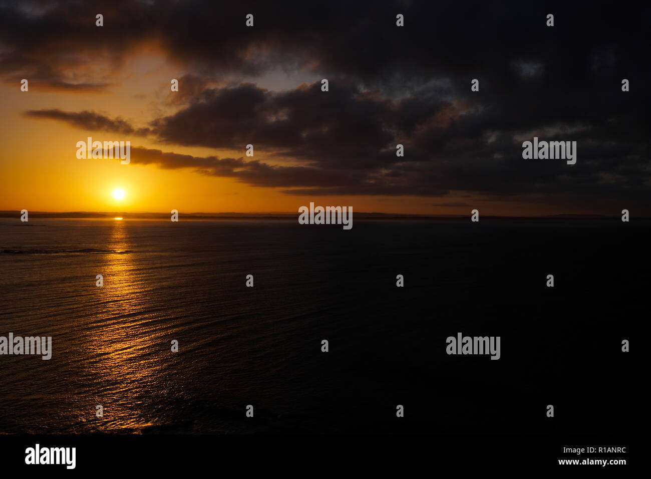 Dawn and sunrise at the south coast of Victoria, AUS Stock Photo - Alamy