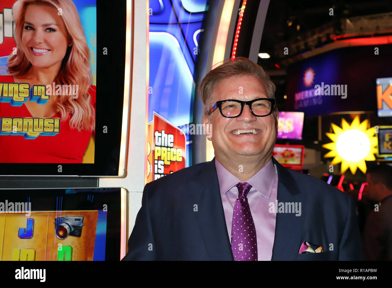 Drew Carey unveils 'Price Is Right' slot machines at the Global Gaming ...
