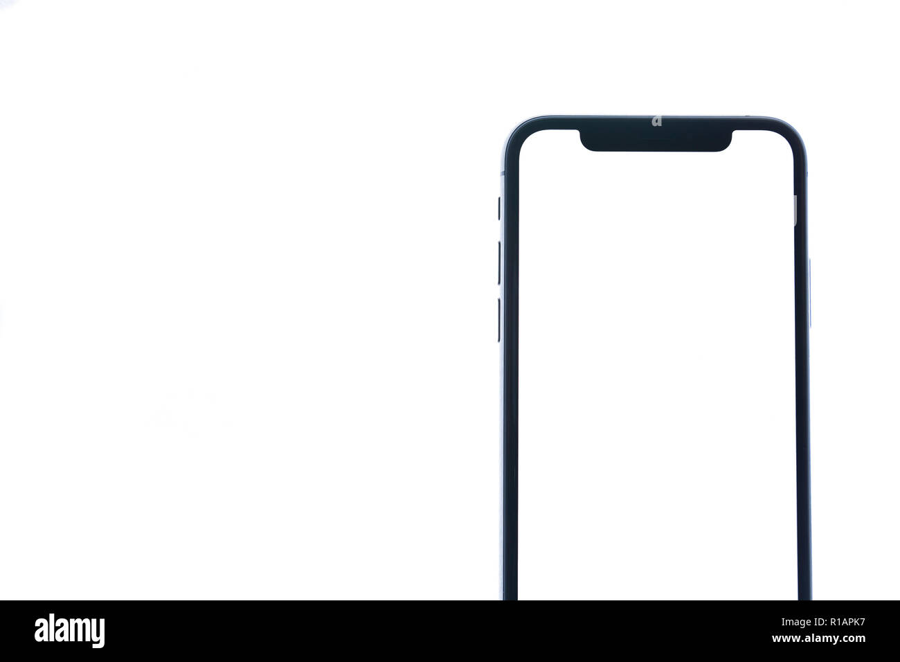 Screen device mockup mock Cut Out Stock Images & Pictures - Alamy