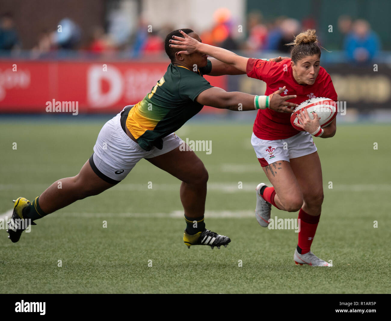 Wales women v south africa hi-res stock photography and images - Alamy