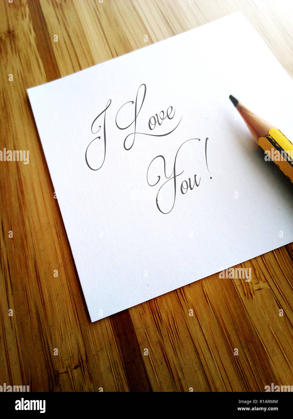 Pencil And Paper Love