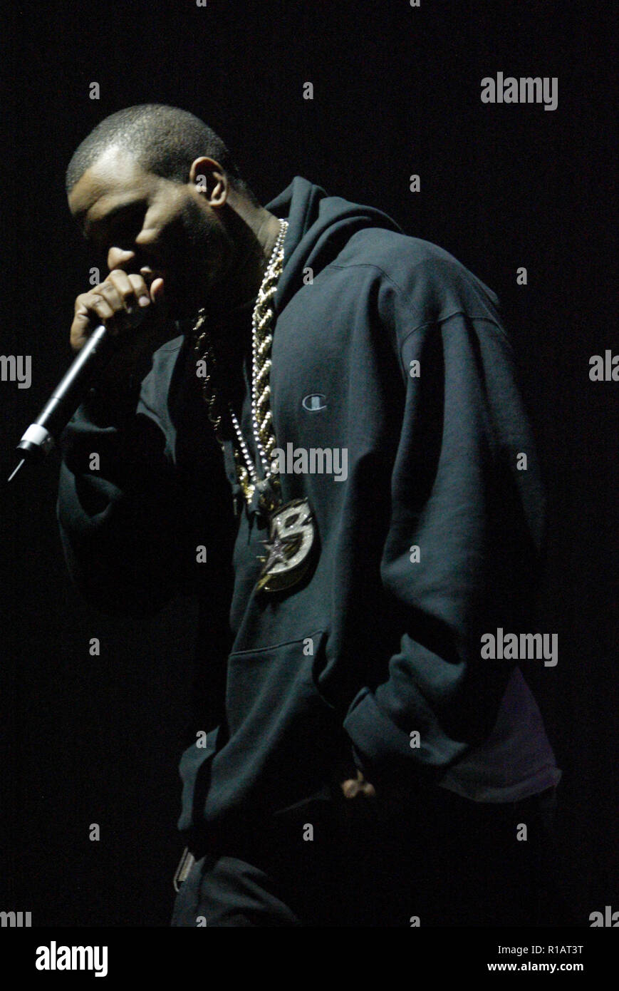 Rap artist The Game performing live in concert at the Luna Park Big Top ...