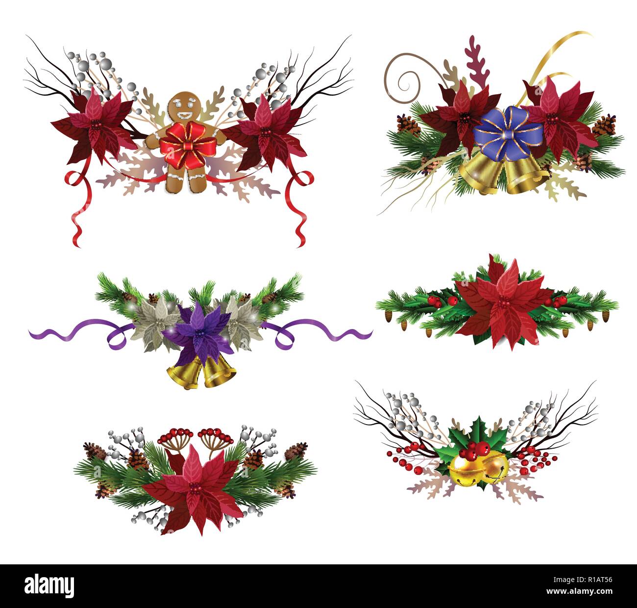 Christmas elements for your designs Stock Vector Image & Art - Alamy