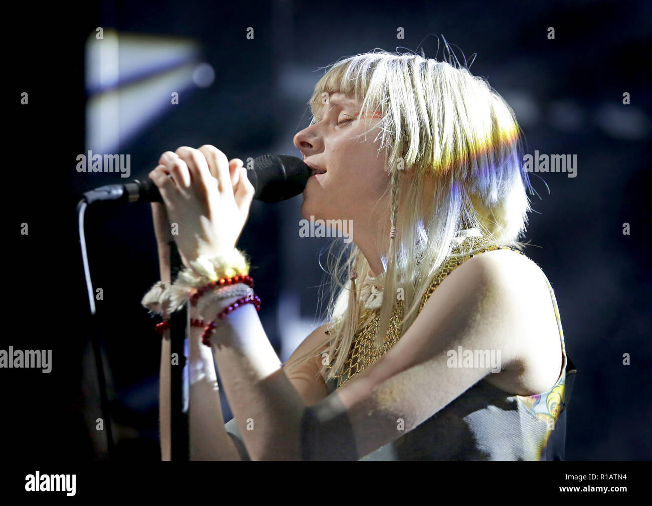 Aurora singer 2018 hi-res stock photography and images - Alamy