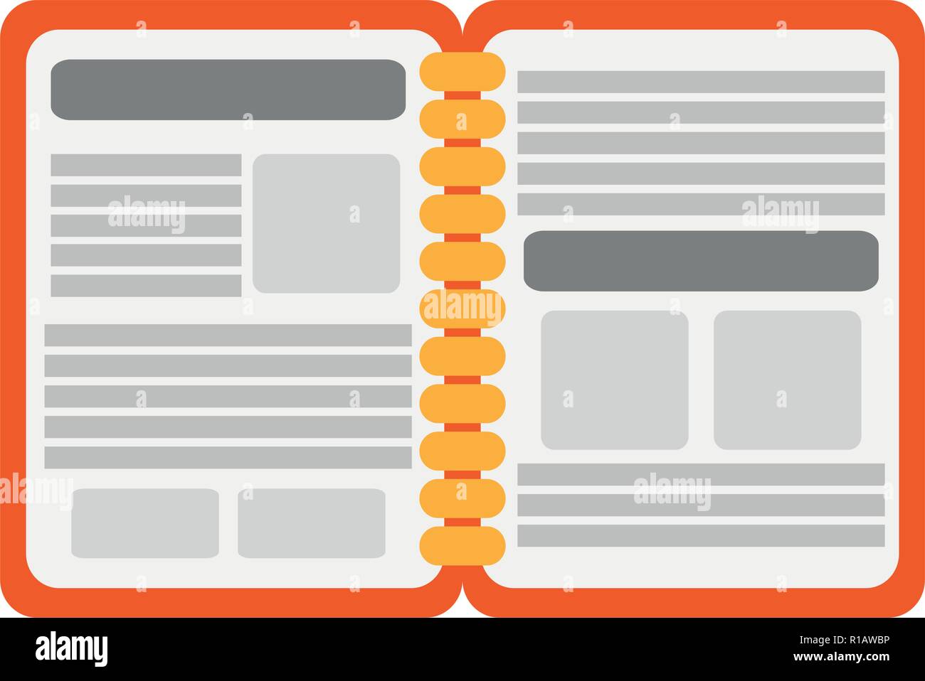 address book symbol isolated vector illustration graphic design Stock ...