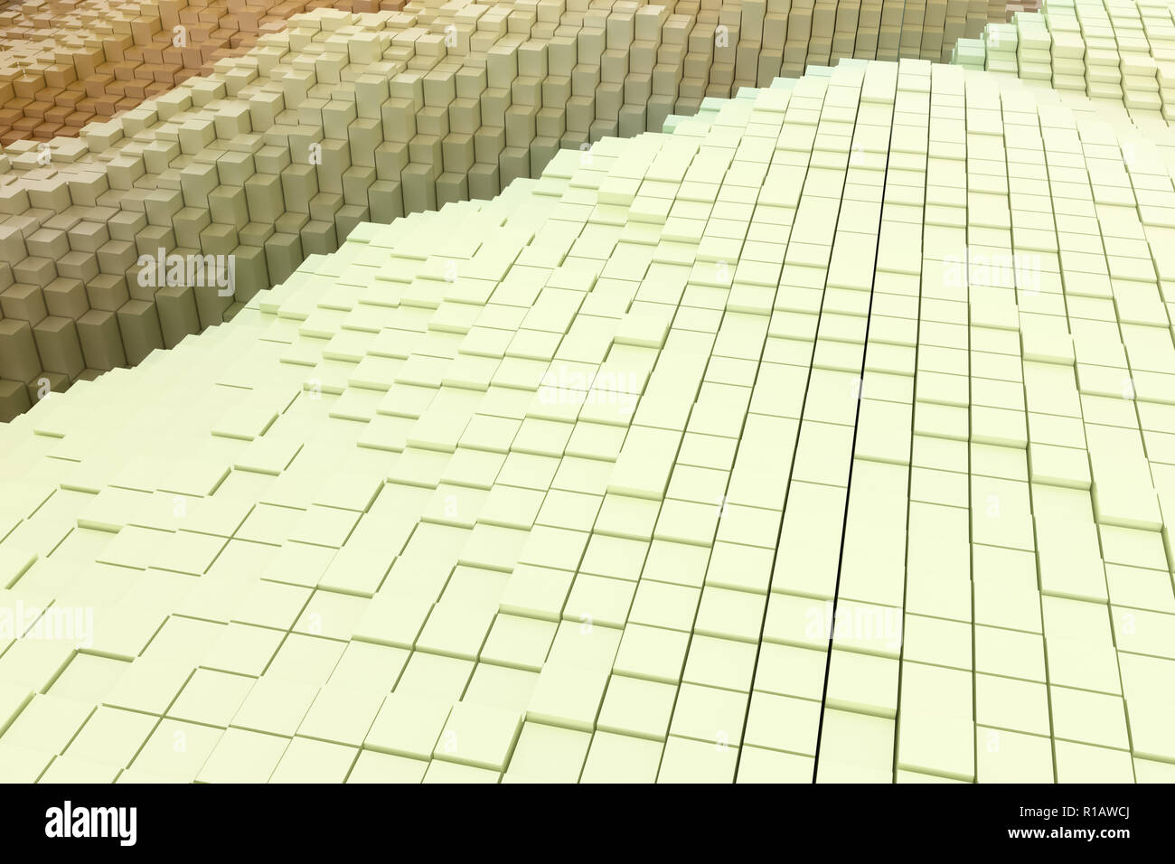 Shape composition, blocks, geometric structure. Decorative ...