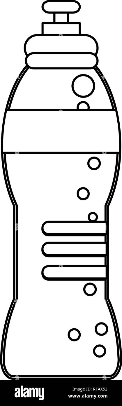 Bottle Of Water Clipart Black And White