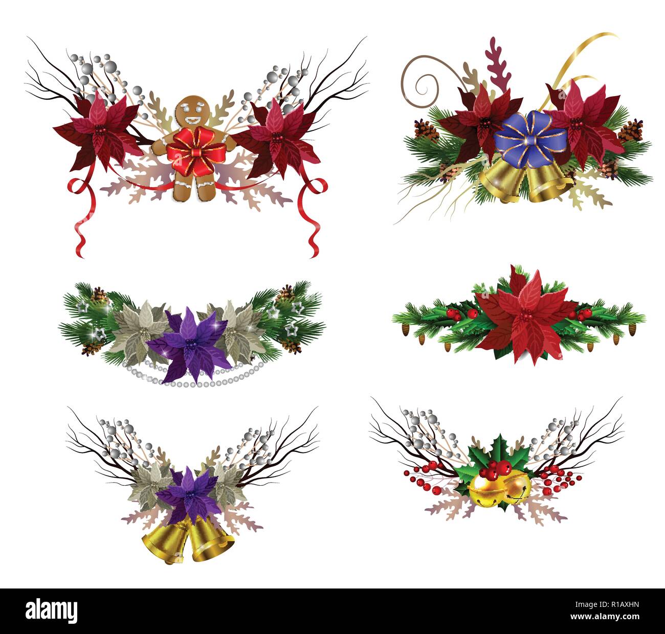 Christmas elements for your designs Stock Vector Image & Art - Alamy