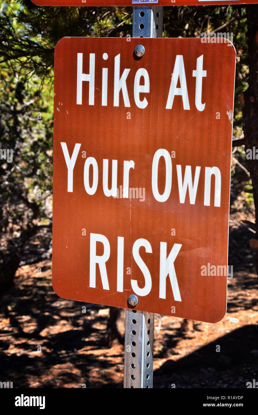 National park usa trail rules hi-res stock photography and images - Alamy
