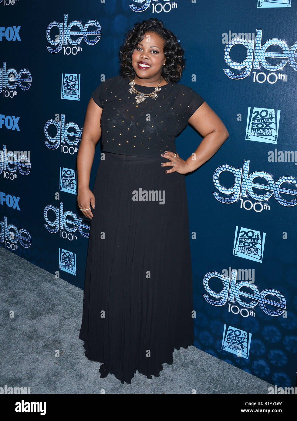 Amber Riley at the GLEE 100th Episode at the Chateau Marmont in Los ...