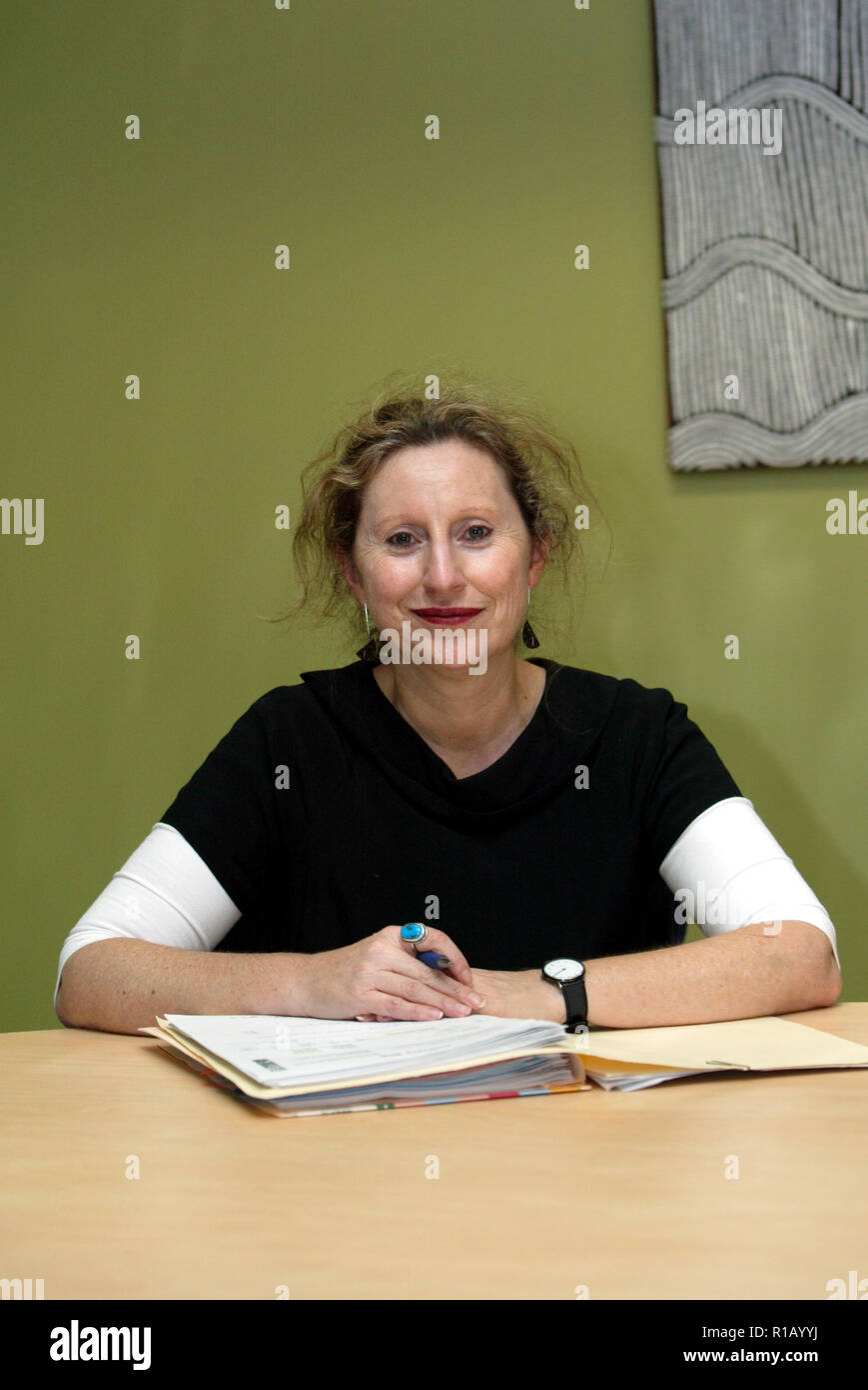 City Of Sydney (Council) CEO Monica Barone at Town Hall House Stock ...
