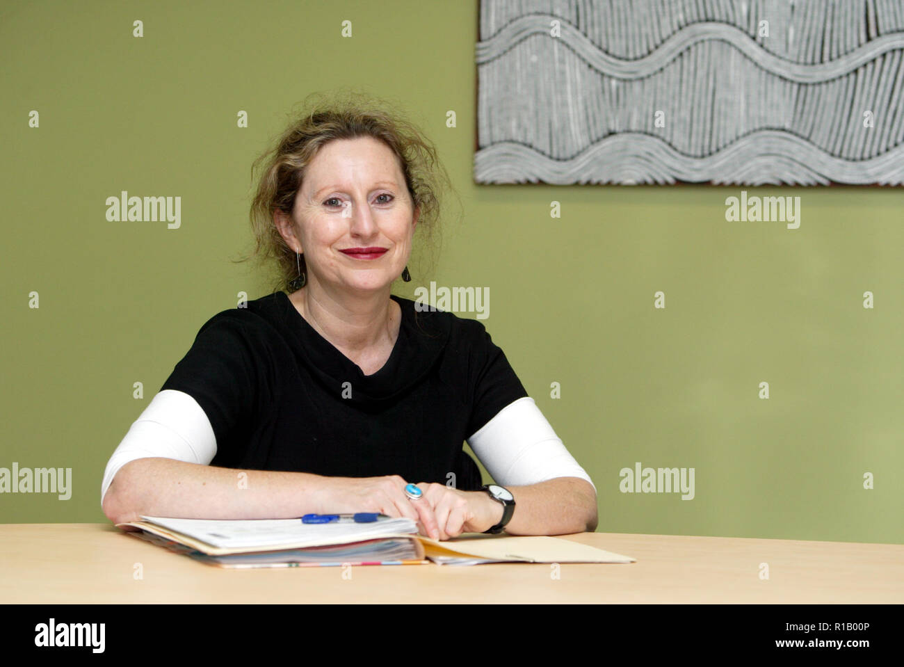City Of Sydney (Council) CEO Monica Barone at Town Hall House Stock ...
