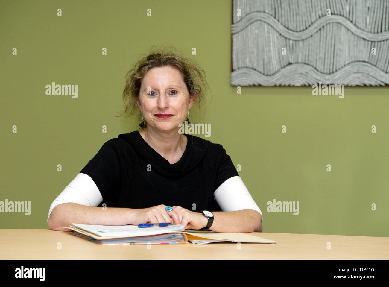 City Of Sydney (Council) CEO Monica Barone at Town Hall House Stock ...