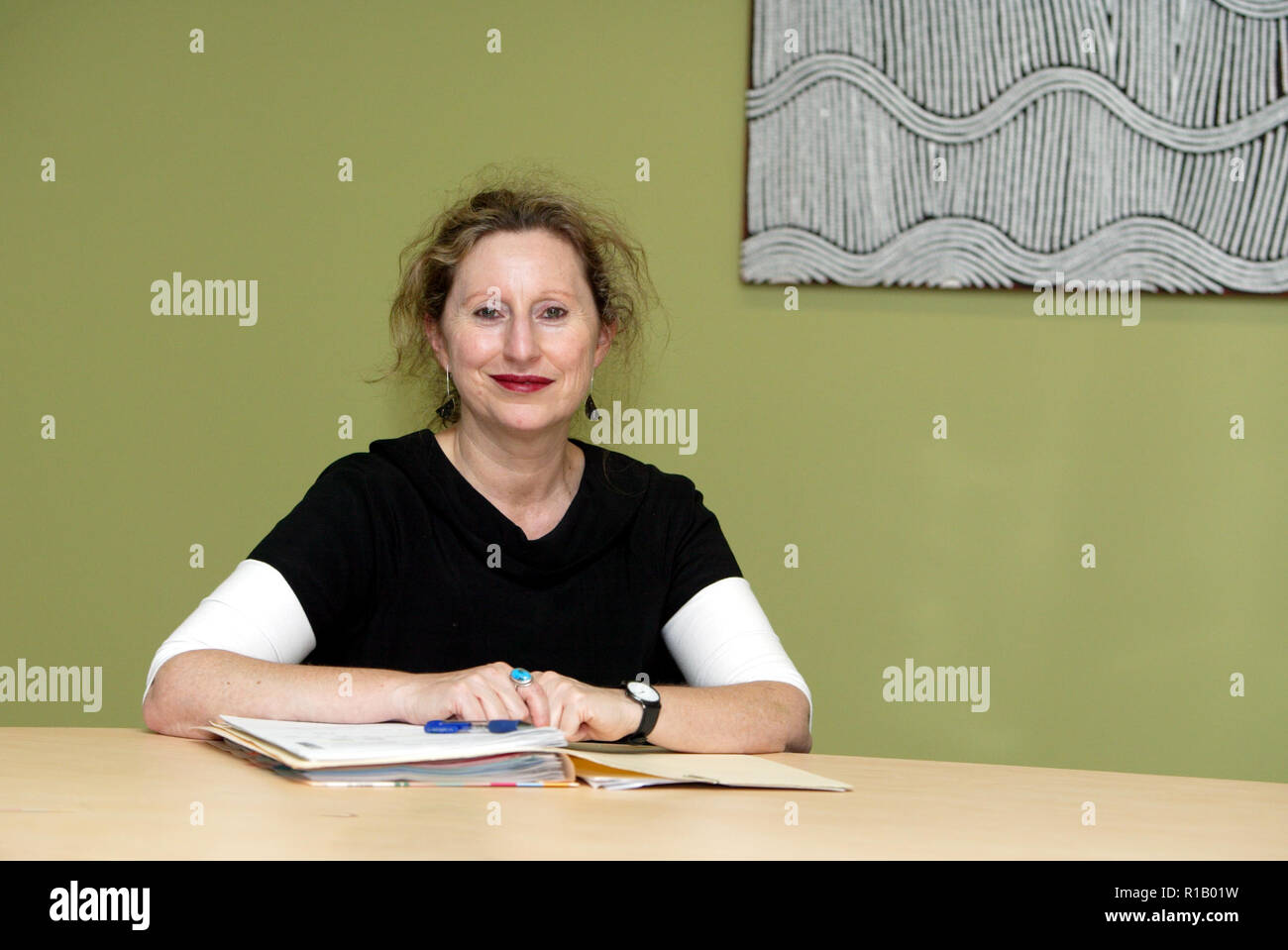 City Of Sydney (Council) CEO Monica Barone at Town Hall House Stock ...