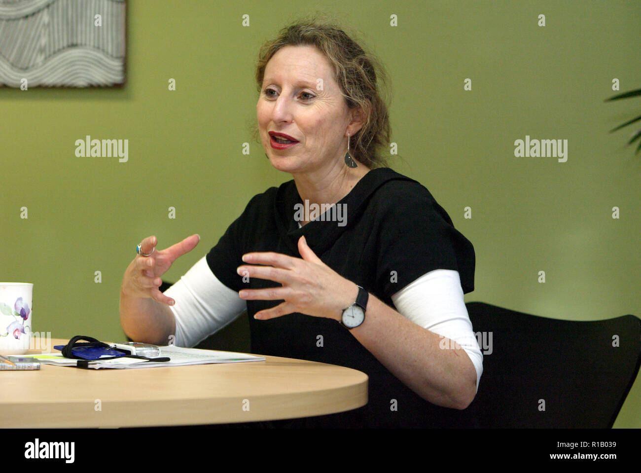 City Of Sydney (Council) CEO Monica Barone at Town Hall House Stock ...