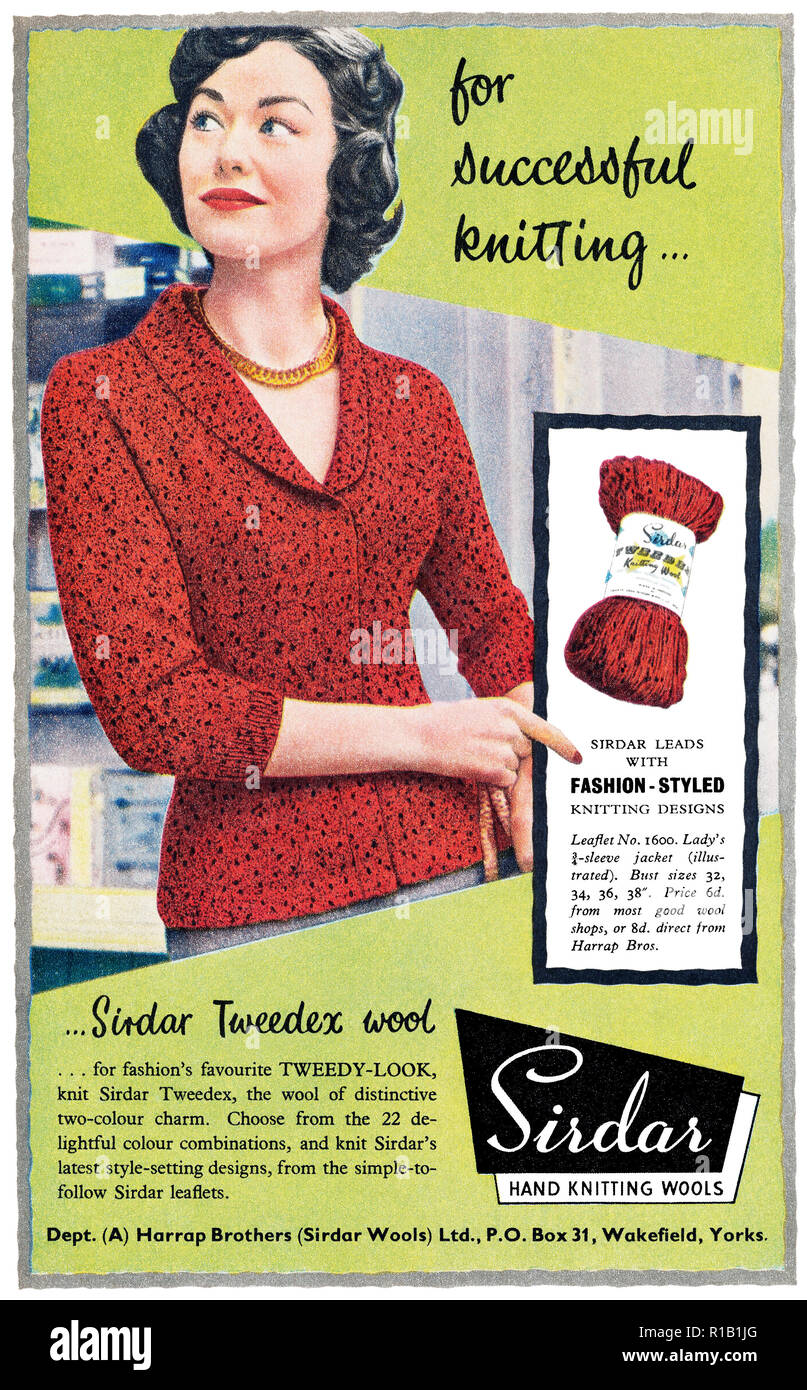 Wool advert hi-res stock photography and images - Alamy