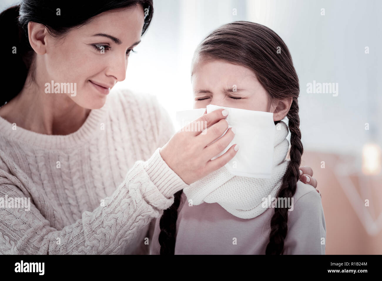Running nose child hi-res stock photography and images - Alamy