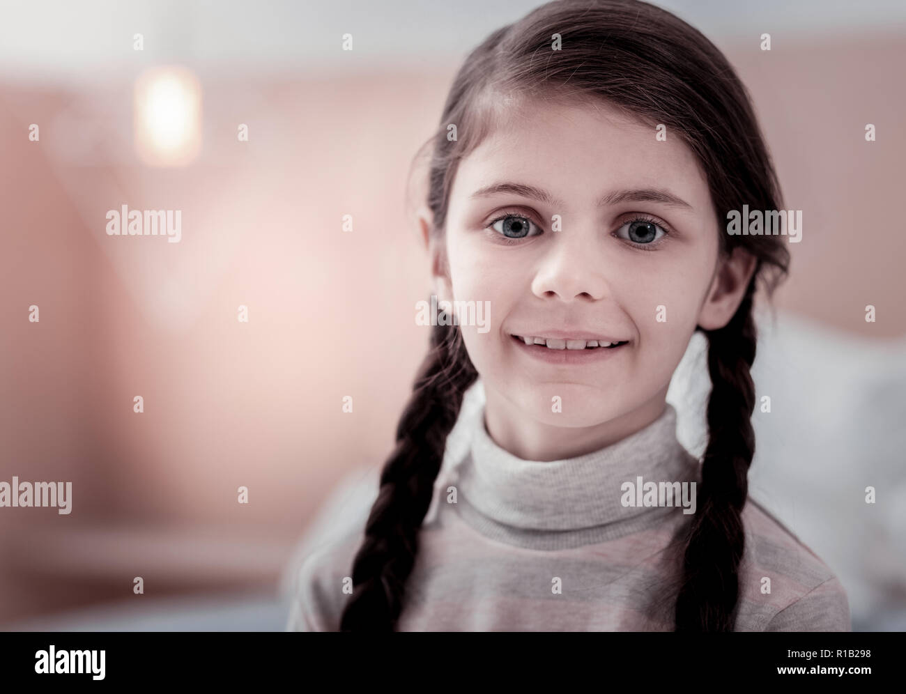 Portrait of adorable little child Stock Photo - Alamy