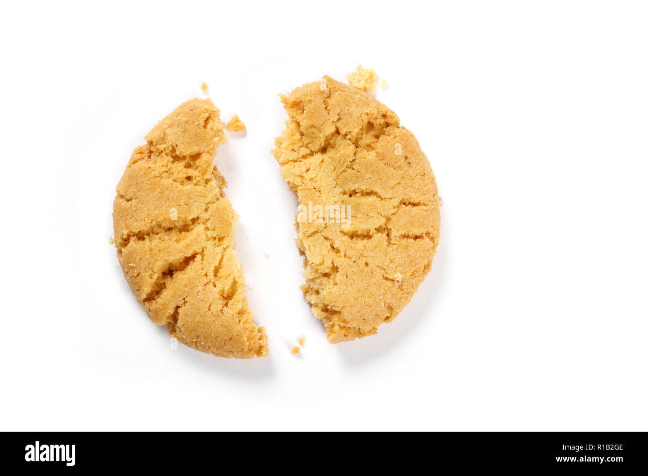 Broken cookie isolated hi-res stock photography and images - Alamy