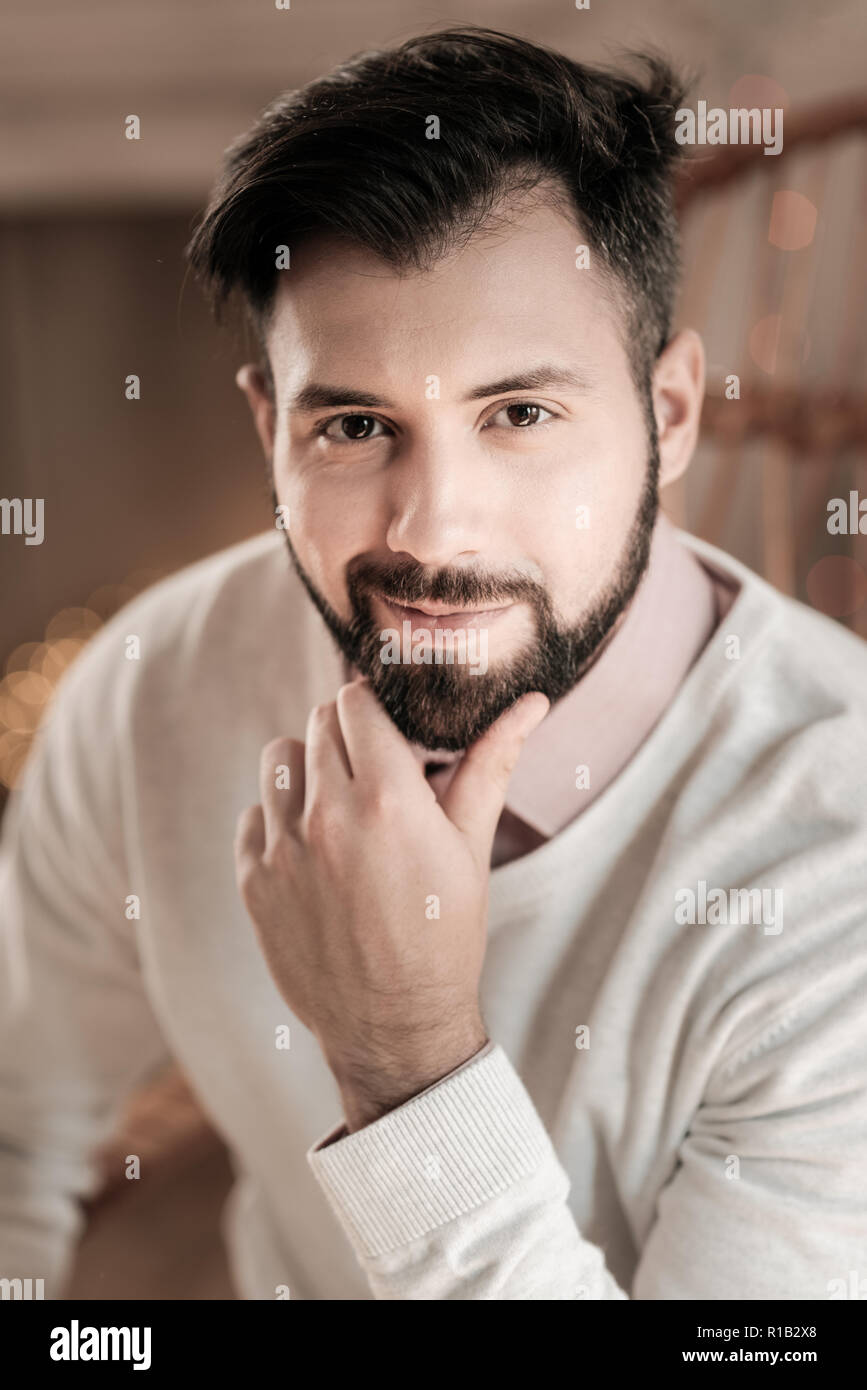 Male person posing hi-res stock photography and images - Alamy