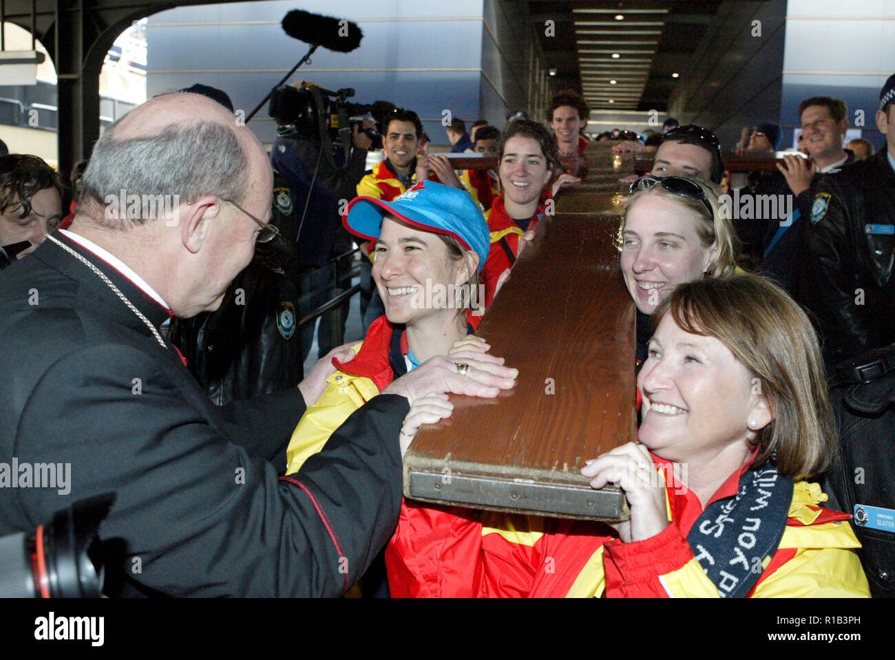 Bishop Julian Porteous, Auxilliary Bishop of Sydney A 3.8 metre cross ...